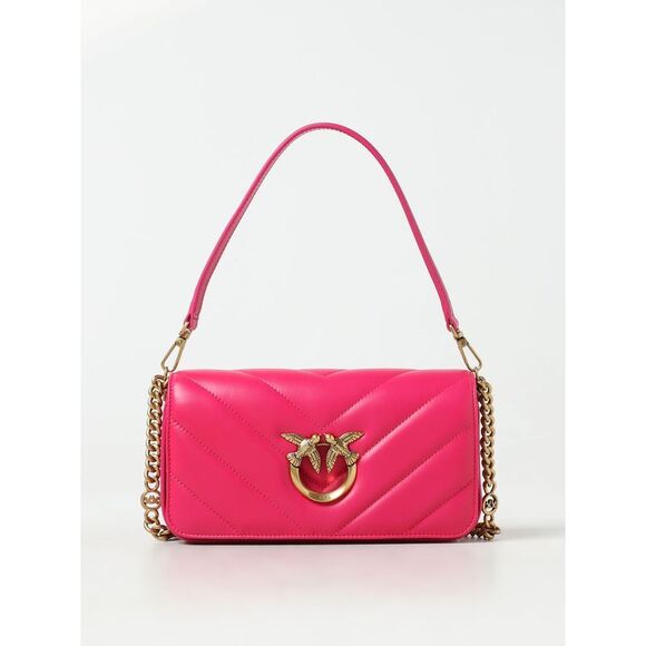 Pinko | Bags | Pinko Shoulder Bag Woman Fuchsia | Poshmark